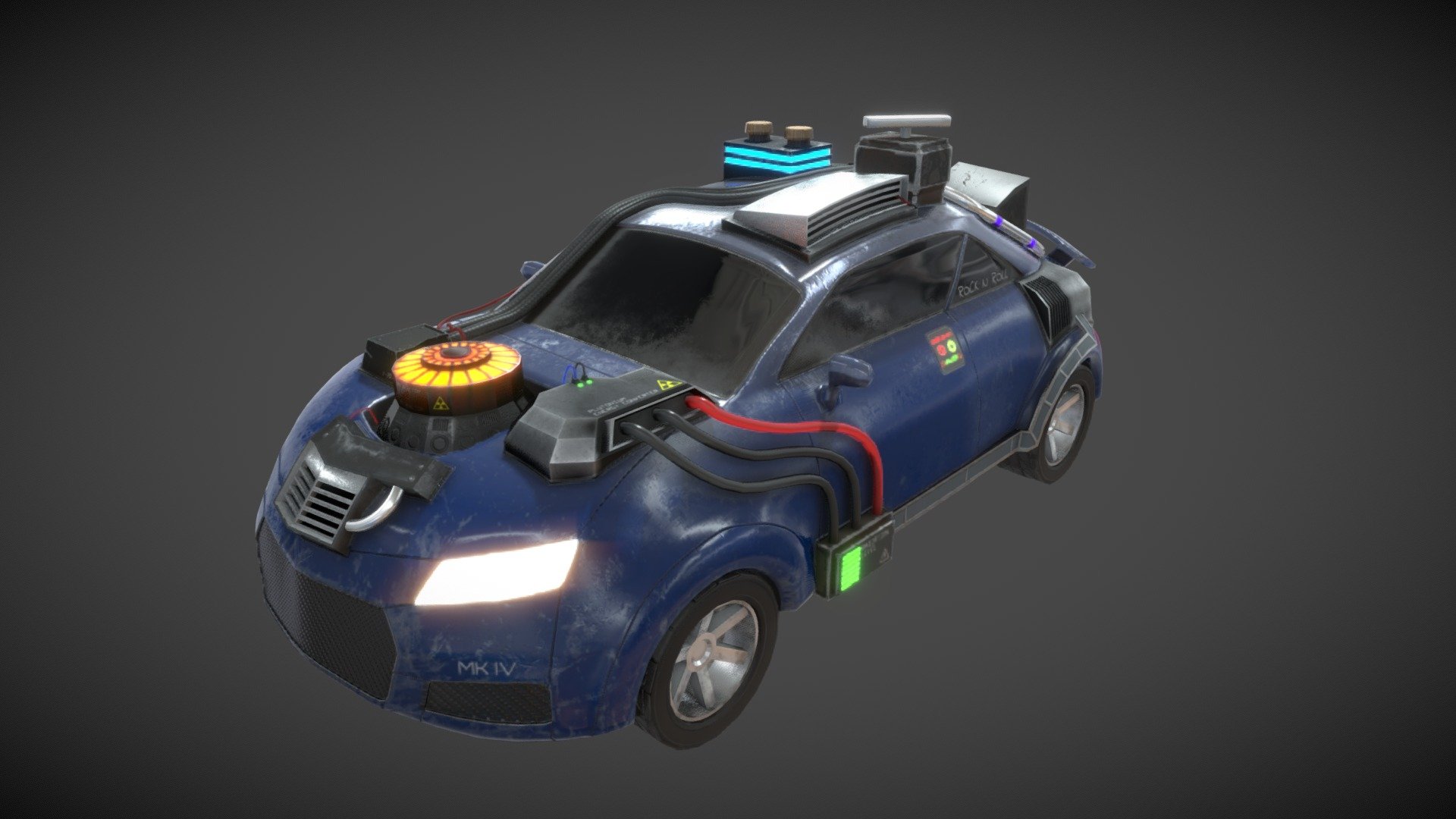 Time Machine: MK IV - 3D model by Wendel M. Carlini (@WendelMCarlini ...
