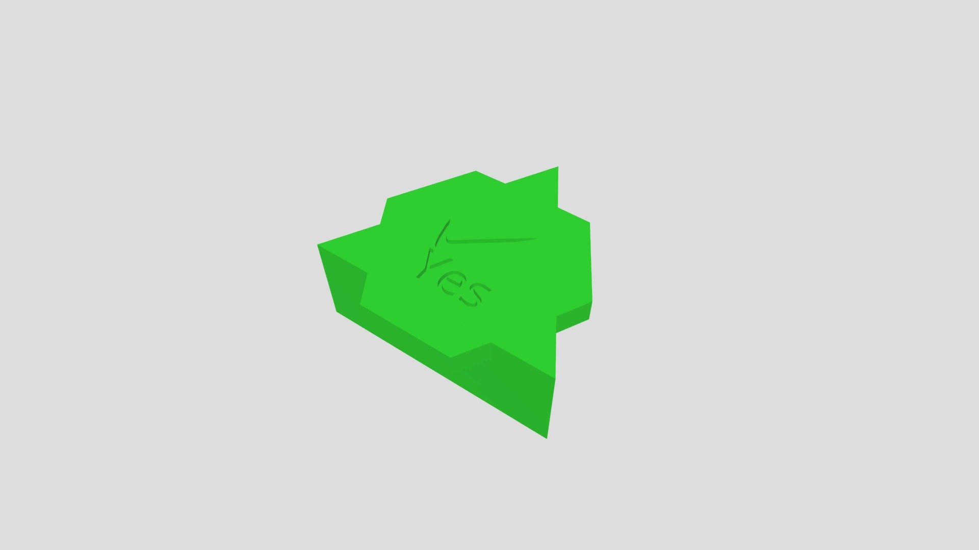 Triangle_yes_v3 - 3D model by iMakr Studio (@iMakrStudio) [974cf34 ...