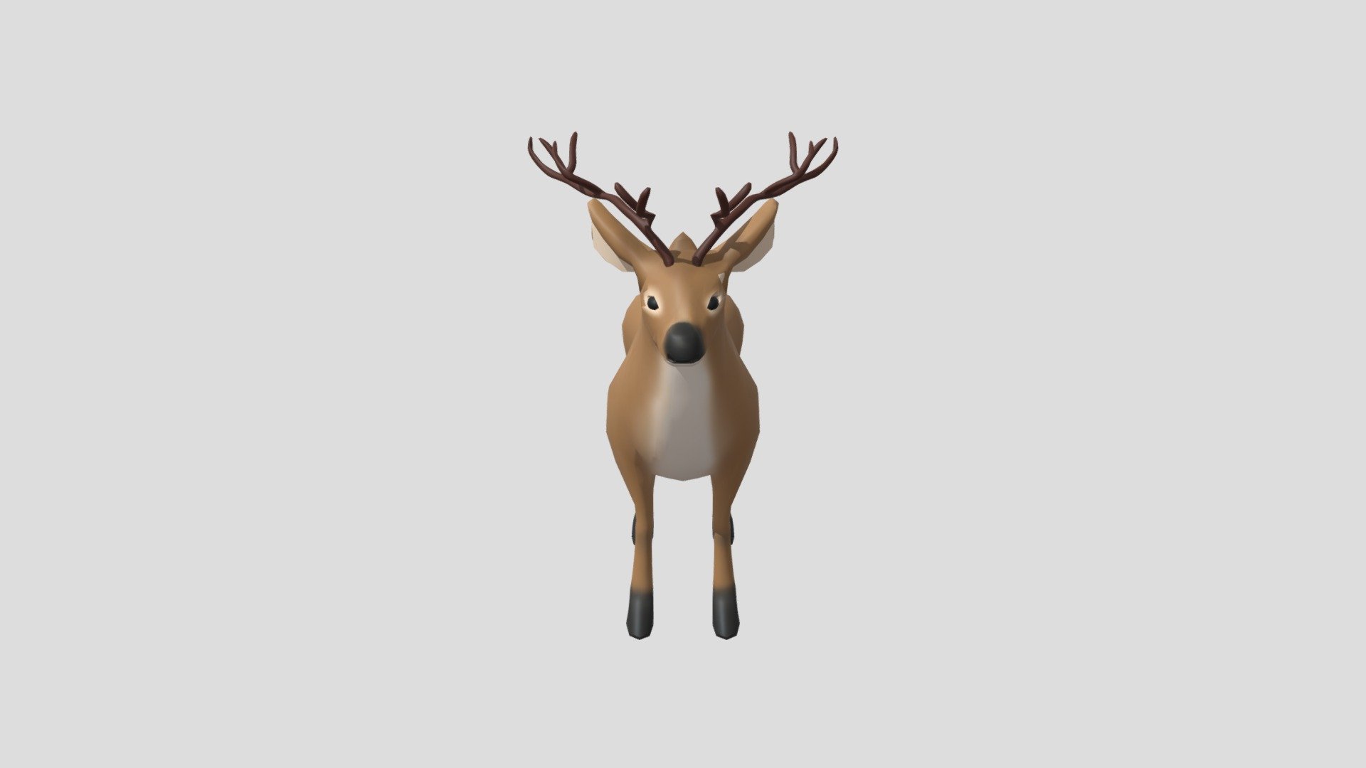 65106056_deer - 3D model by pima2301 [974d4b8] - Sketchfab