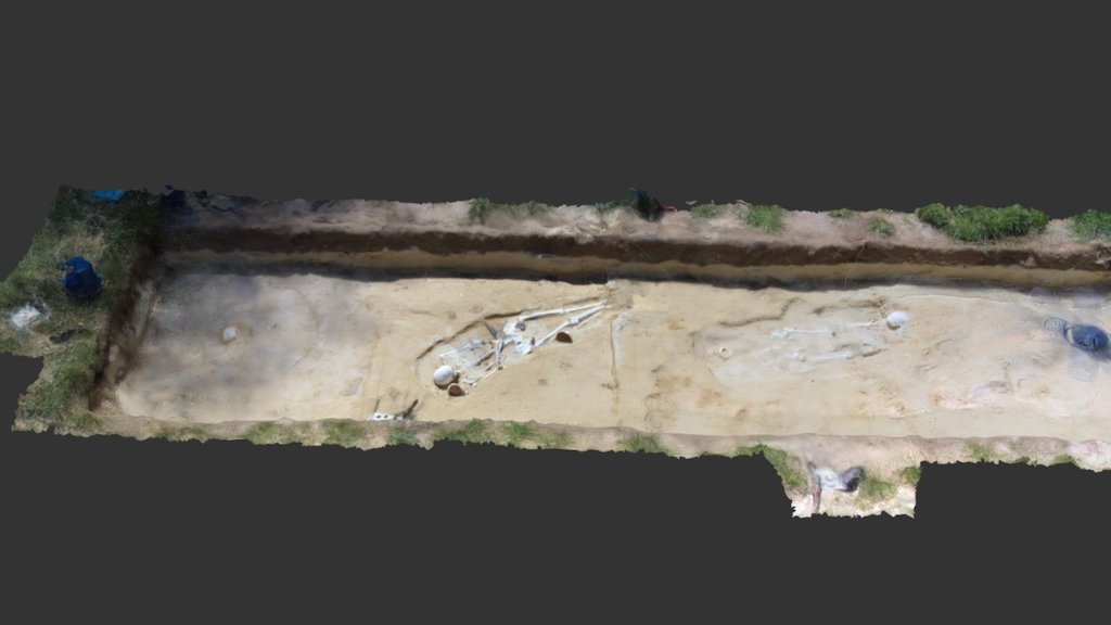 Mock archaeological burial - 3D model by glensco [974d5f2] - Sketchfab