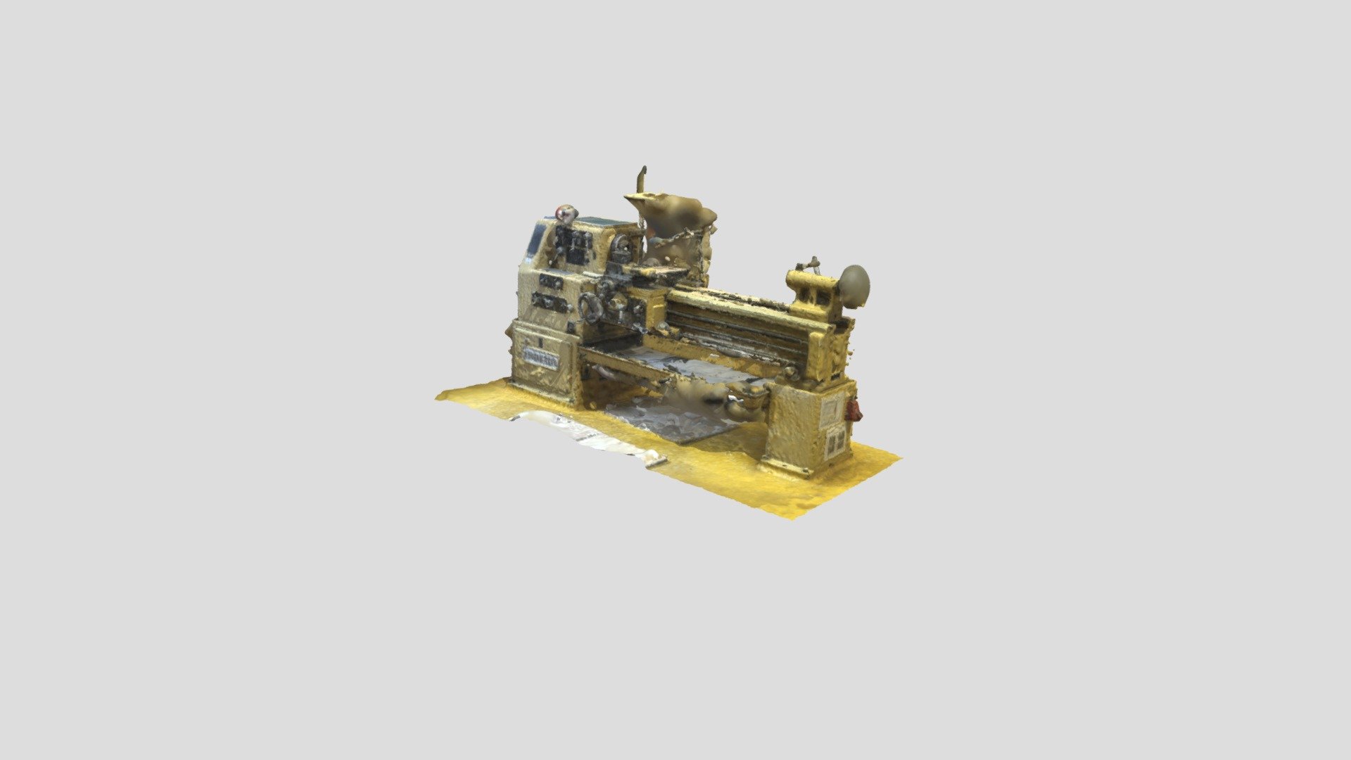 Drehmaschine - 3D model by Adrian_schaeffler [974df77] - Sketchfab