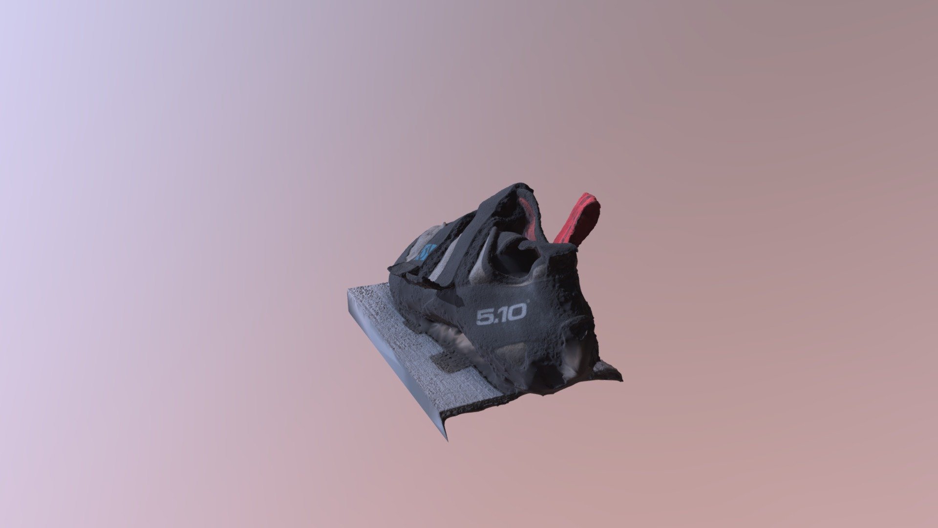 Climbing Shoe - WIP - 3D model by kraigfujii [974e443] - Sketchfab