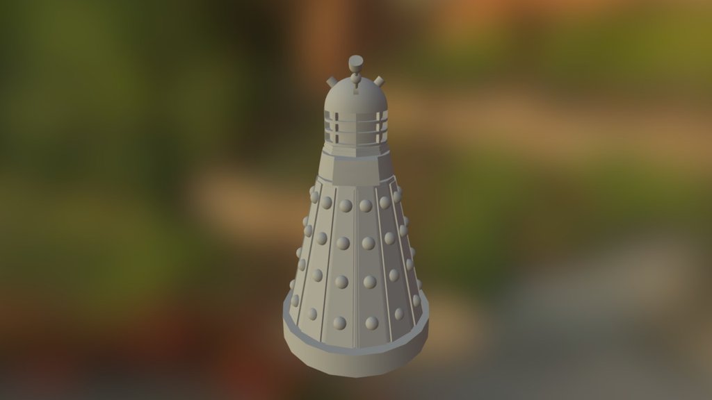 Dalek - 3D model by jvinyl [97551d7] - Sketchfab