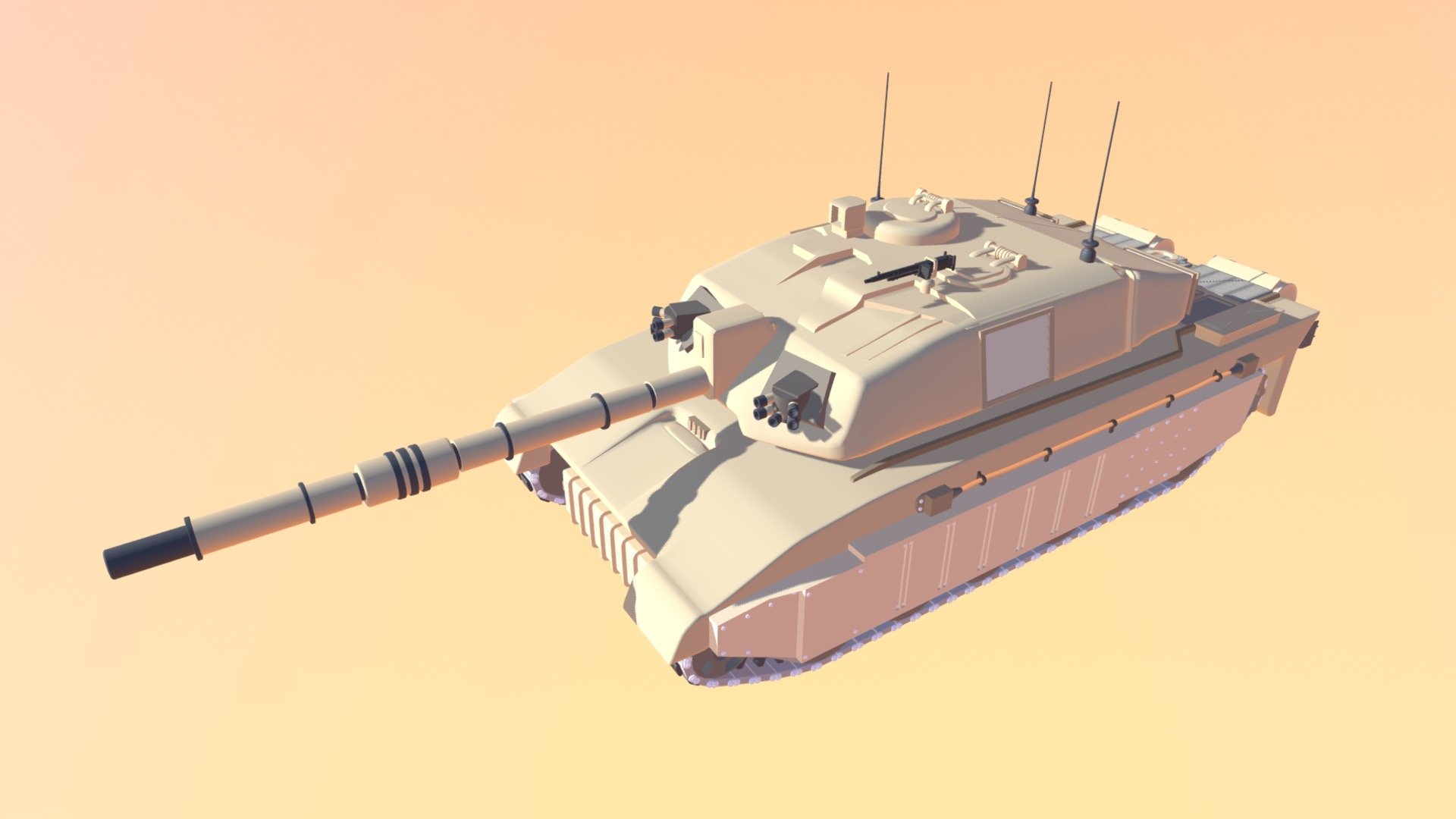 Armored Military Tank - 3D model by dabinkdesign [9755540] - Sketchfab