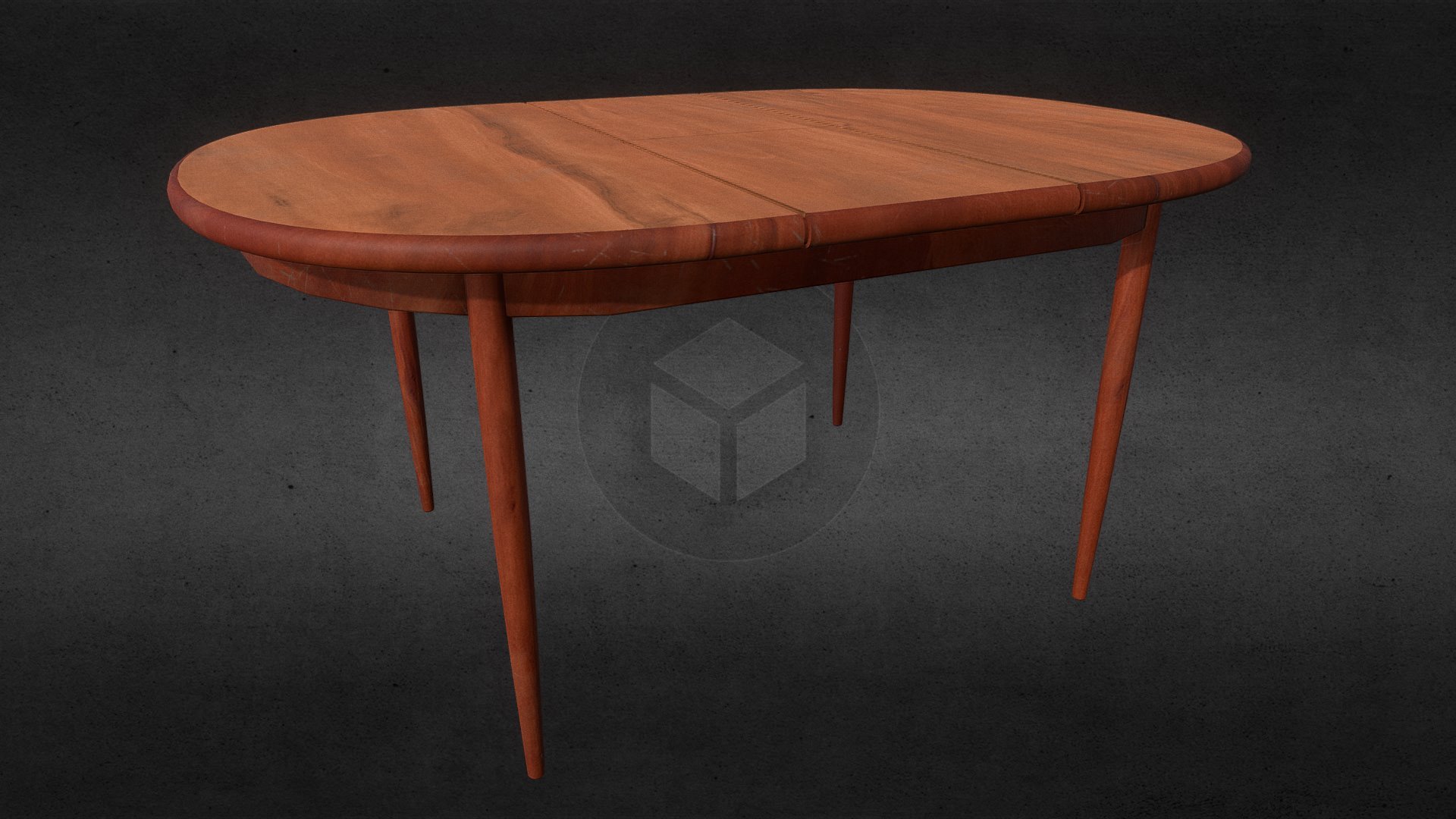 3D Environment - Large Round Table - 3D model by Stefan Samuels ...