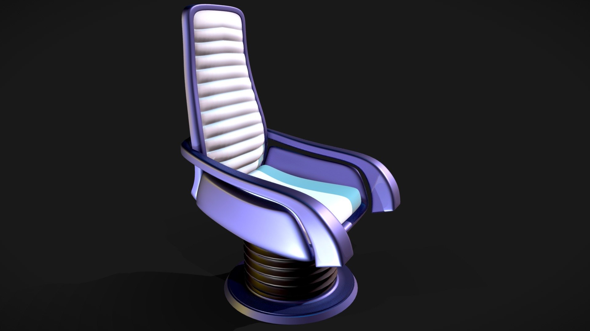 Capitan Pilot Chair (concept) - Download Free 3D model by Dmytro ...