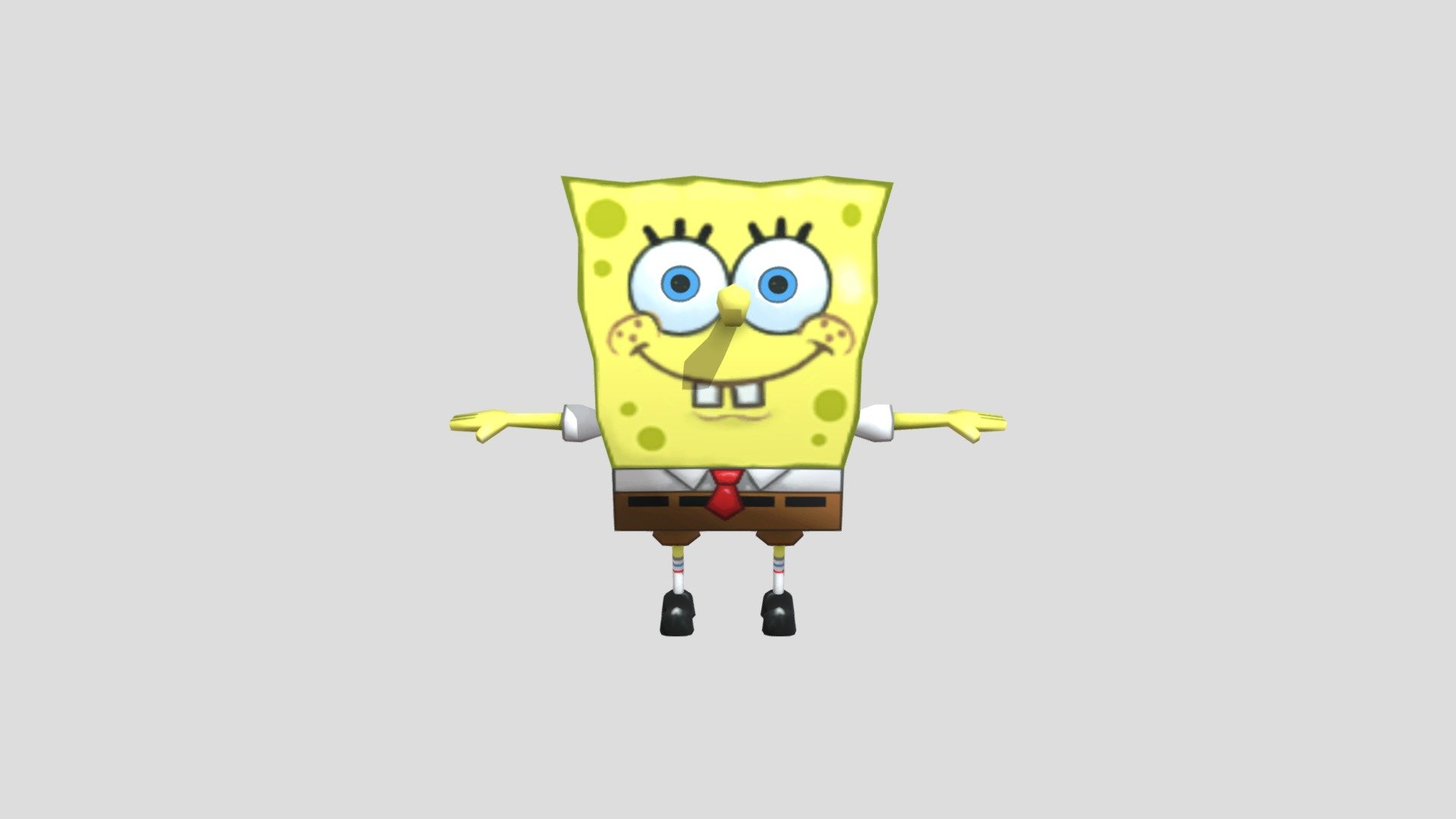 Game Cube - Nickelodeon Party Blast - SpongeBob - Download Free 3D ...