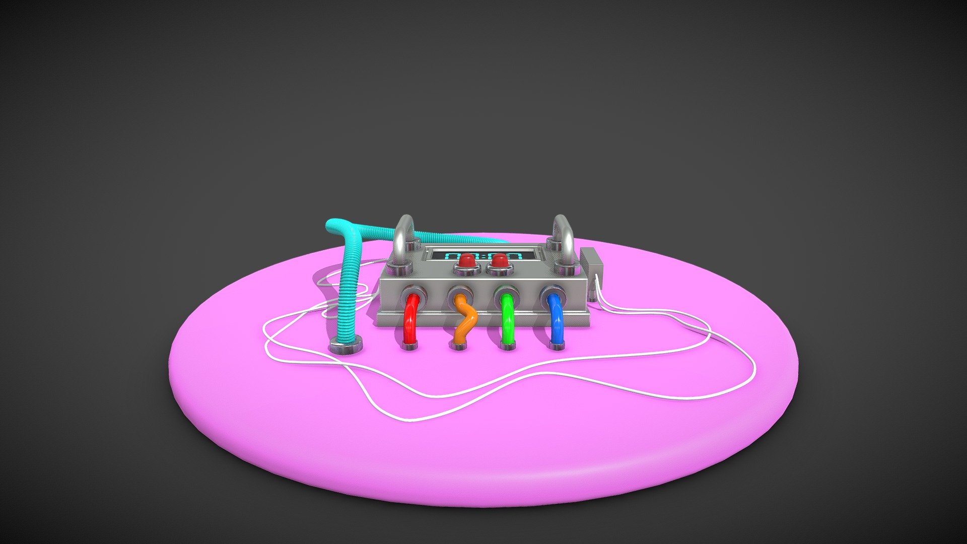 MODELING CABLES USING CURVE MODIFIER - 3D model by Beer_Wizard [9758cca ...