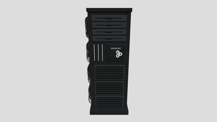 Server 3D models - Sketchfab