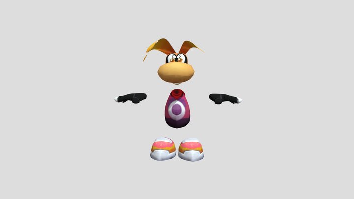 Rayman 3D models - Sketchfab
