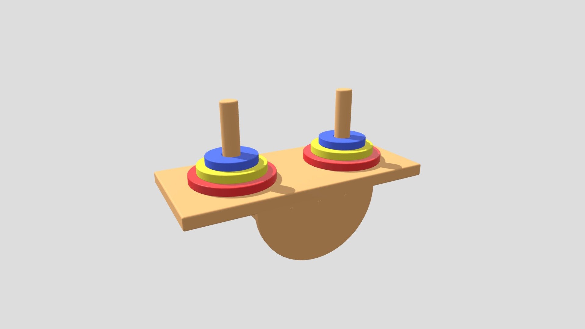 Juguete de equilibrio v25 - 3D model by Juan Pablo Bonino ...