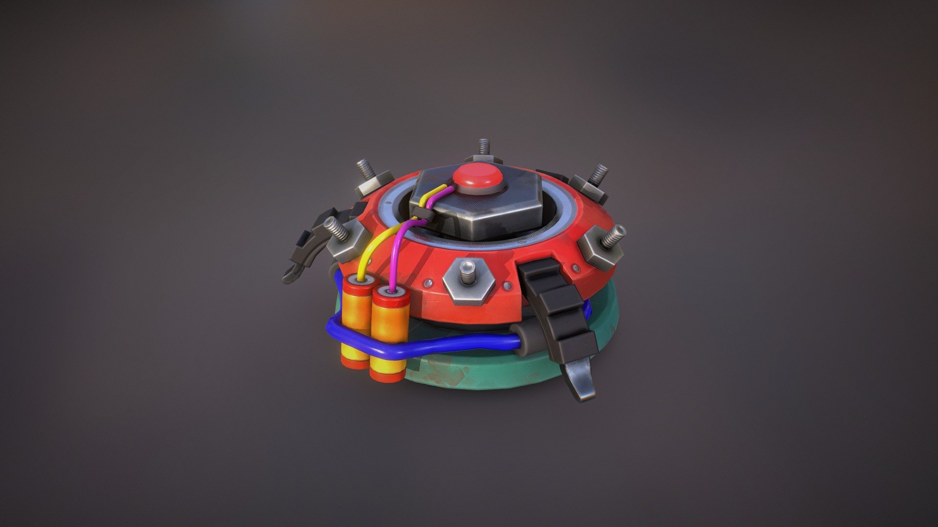 Junkrat's mine - 3D model by NalouN [975d5e8] - Sketchfab