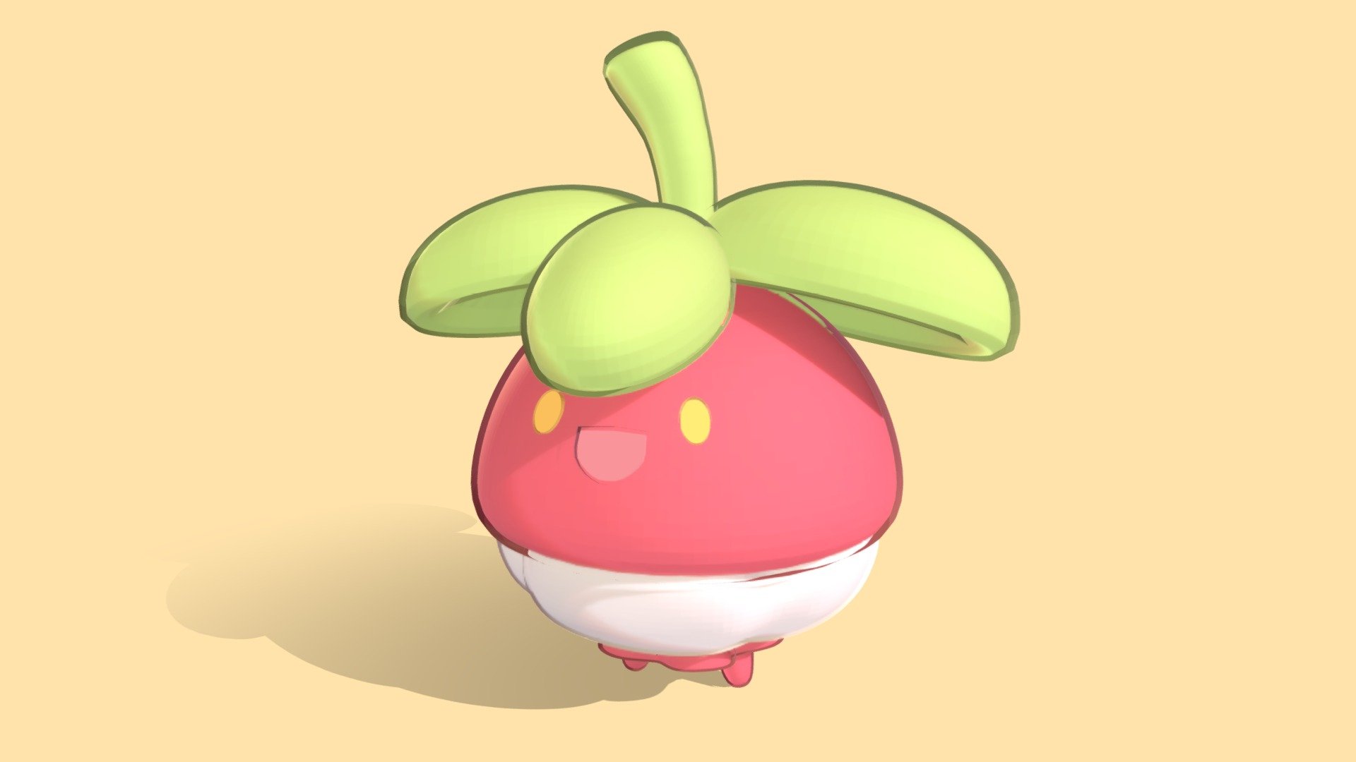 Bounsweet - 3D model by Rayra Alencar (@rayravvieira) [975d71b] - Sketchfab