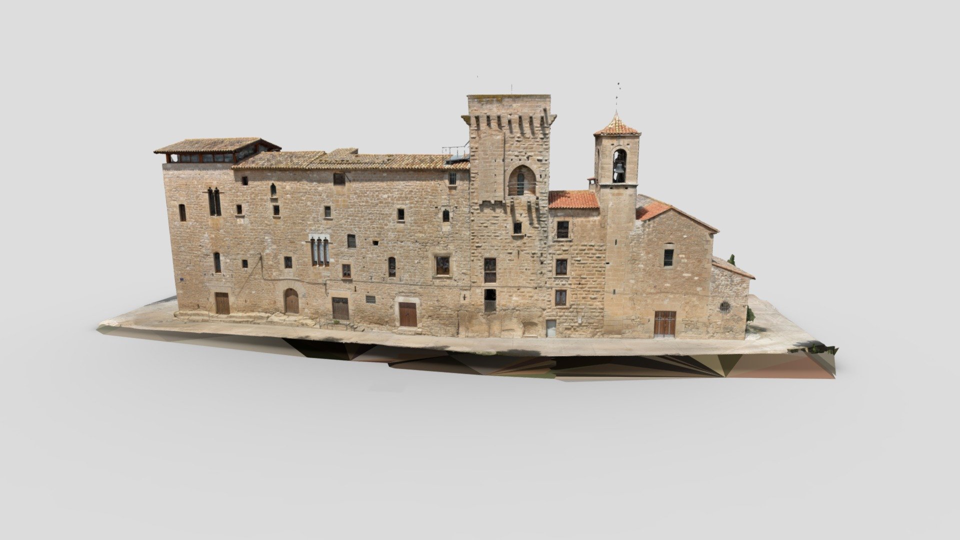 Castell de la Floresta - 3D model by Josep Giribet / calidos.cat ...
