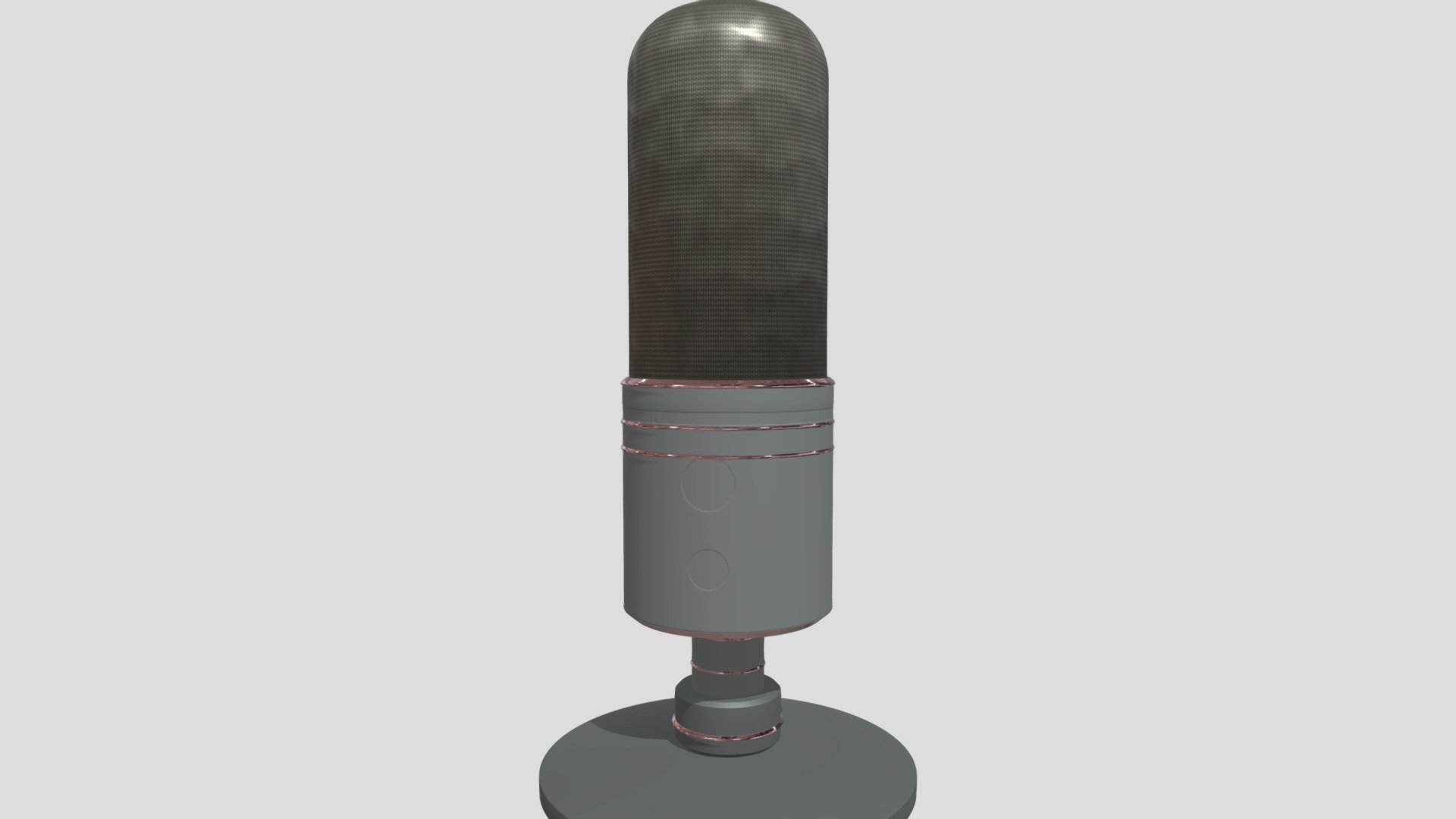 Modern Day Microphone - 3D model by stam (@oddkkfdk) [975df65] - Sketchfab