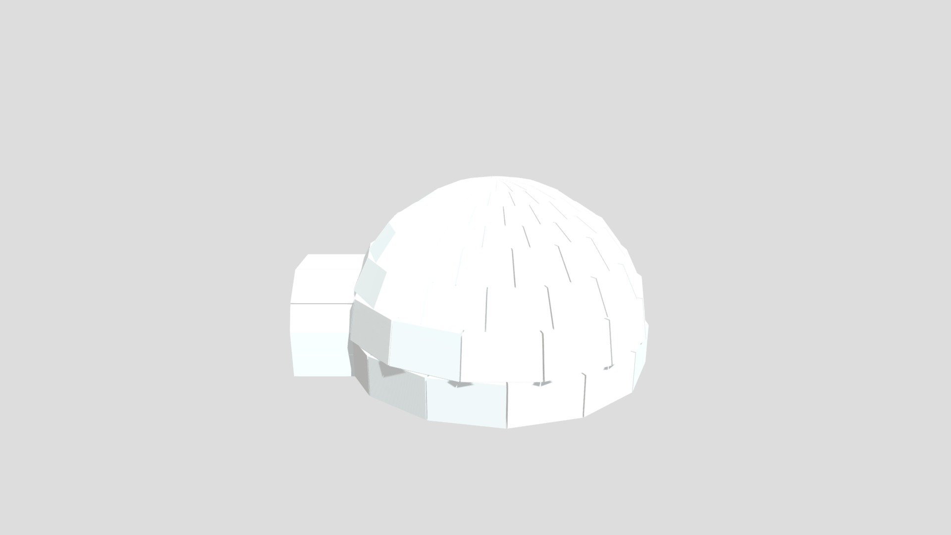 Eskimo House - Download Free 3D model by ArtifactFate [975f7ac] - Sketchfab