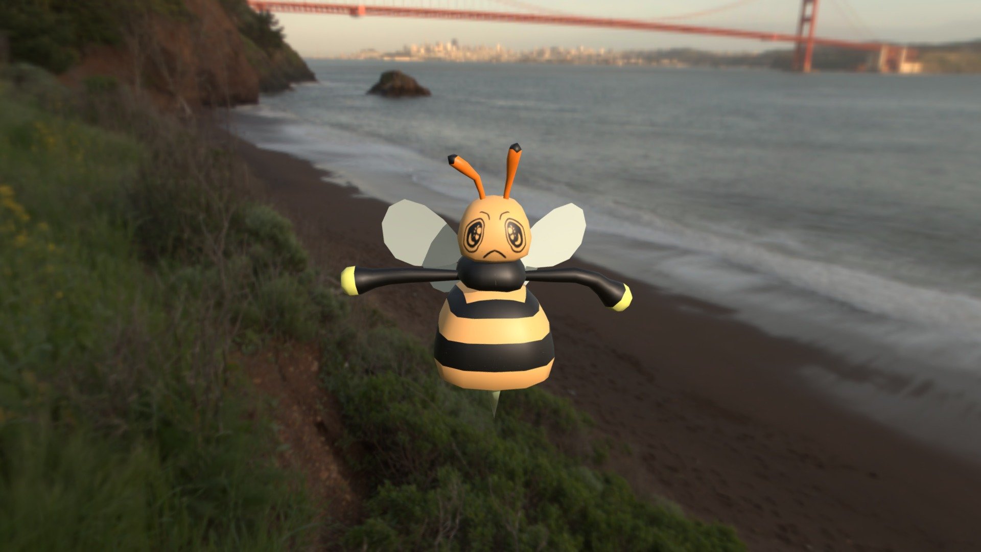 bee - 3D model by 109b29956 [97601ee] - Sketchfab