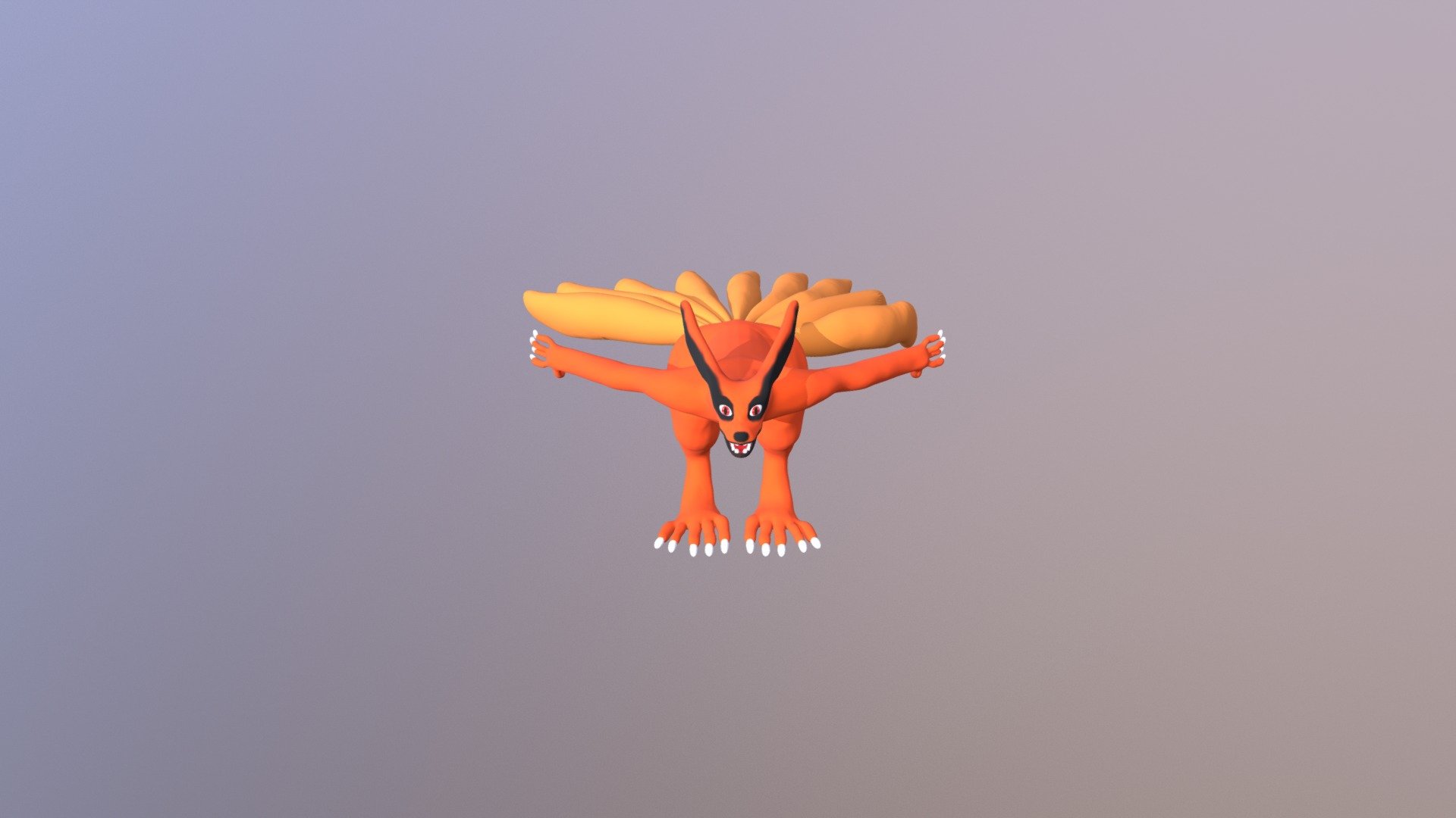 Kurama - 3D model by xeratdragons (@dragonights91) [9760bd5] - Sketchfab