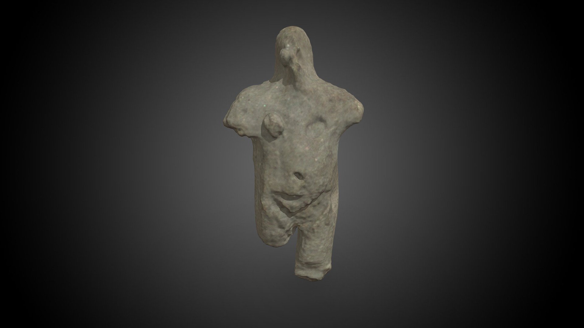 Raw Clay Female Figurine - 3D model by Museo Egizio (@Museoegizio ...
