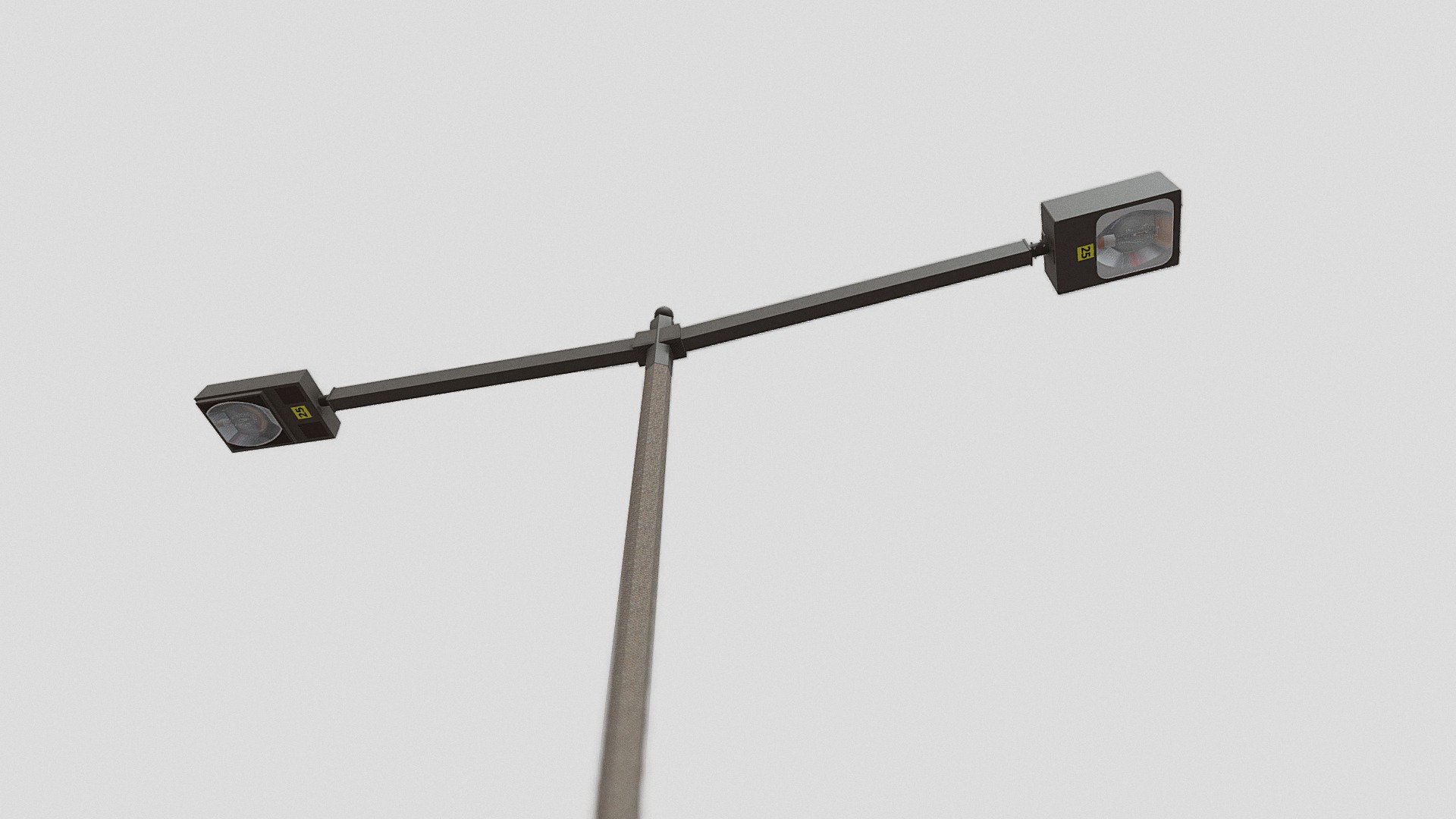 Brown Stone streetlight 1 - Download Free 3D model by Streetlights ...