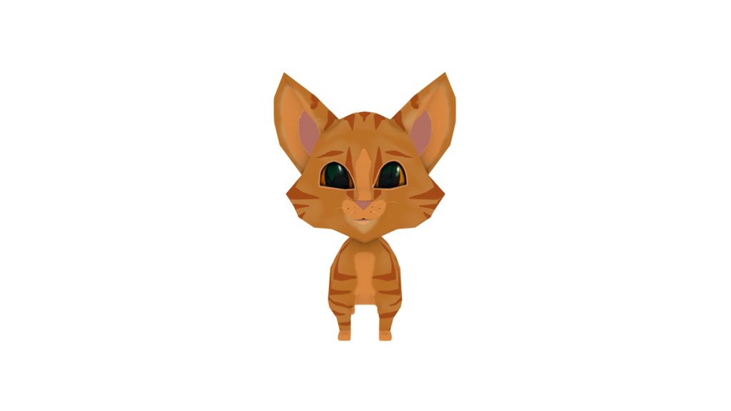 InfiKitti - Cat Protagonist - 3D model by callumwain [976277b] - Sketchfab