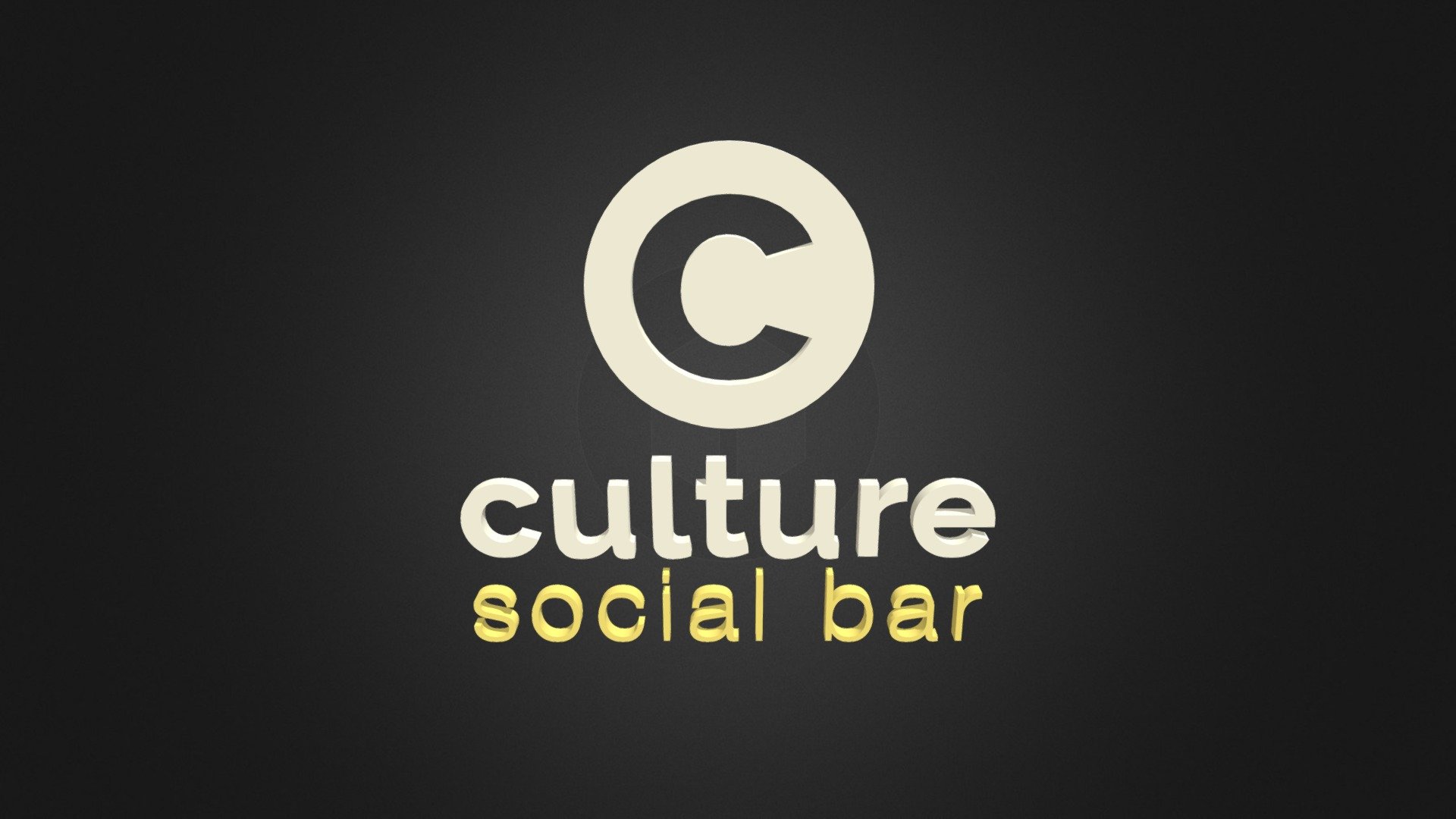 Culture Logo - Download Free 3D model by EFUGY [9763889] - Sketchfab