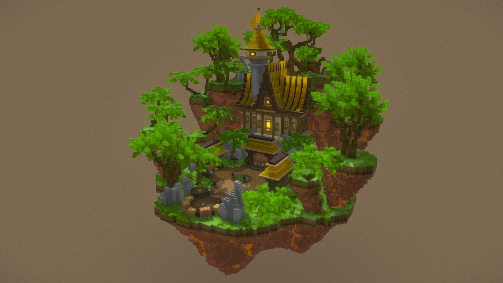 Tower Lobby - 3D model by Woship [97640d3] - Sketchfab