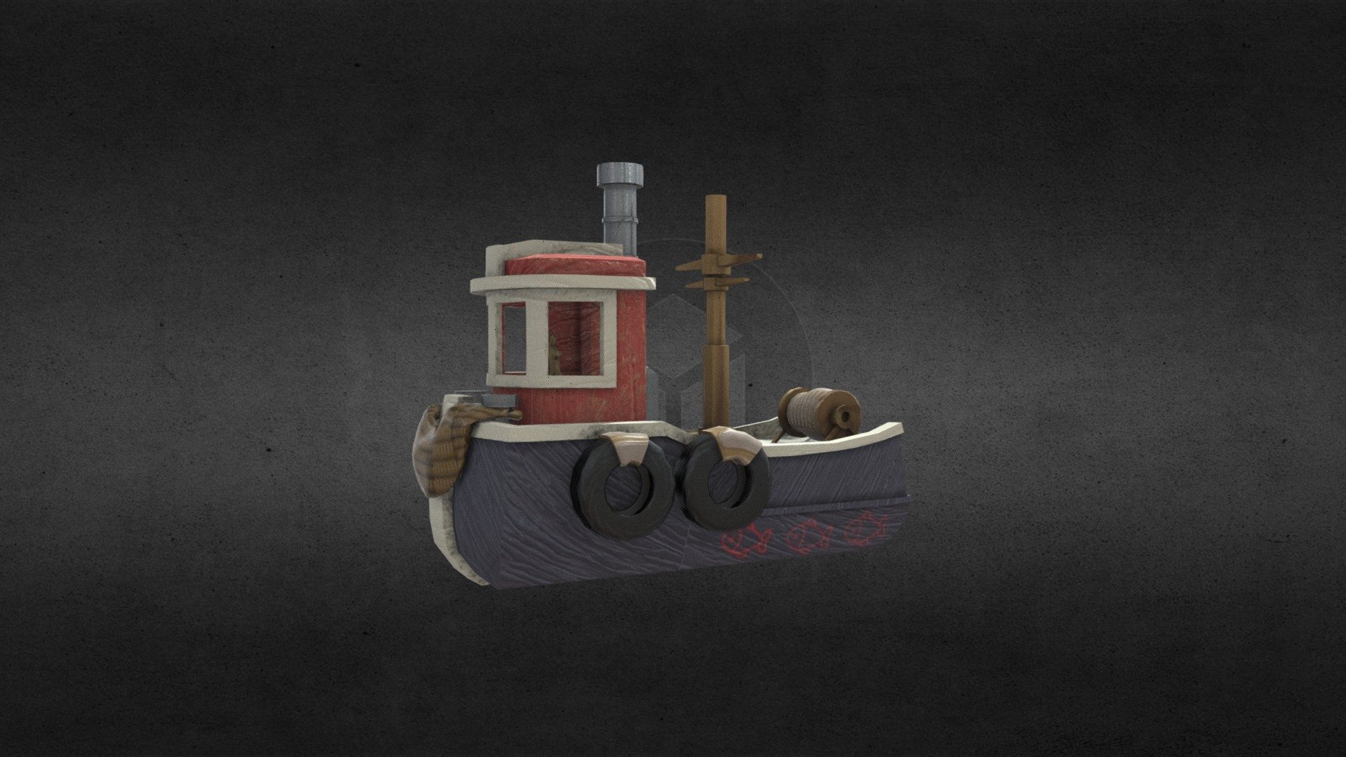 Boat - 3D model by Ashley Mawson (@AshleyMawson) [9764280] - Sketchfab