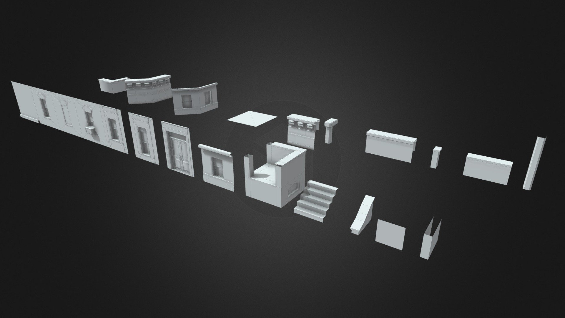 Building Modules - Download Free 3D model by dernhelm (@sachawendorff ...