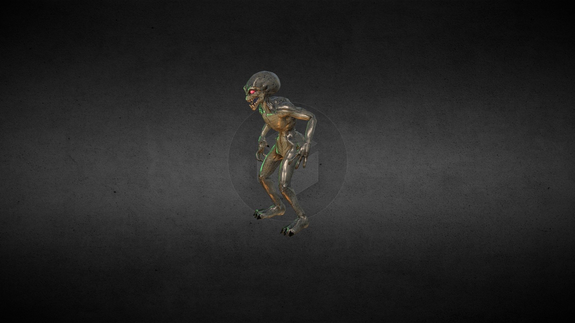 Alien Demon Thing - 3D model by synthmonkey [9766fc4] - Sketchfab