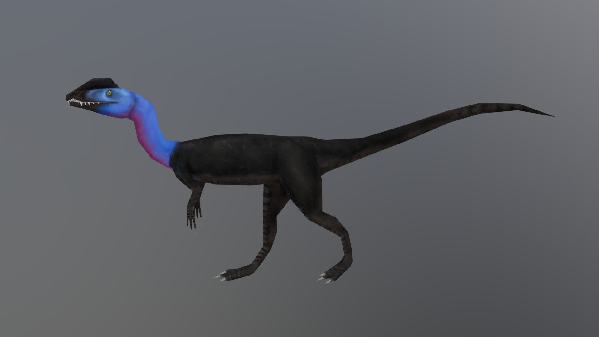 PS1/Low Poly Dilophosaurus - Download Free 3D model by Jellypack ...