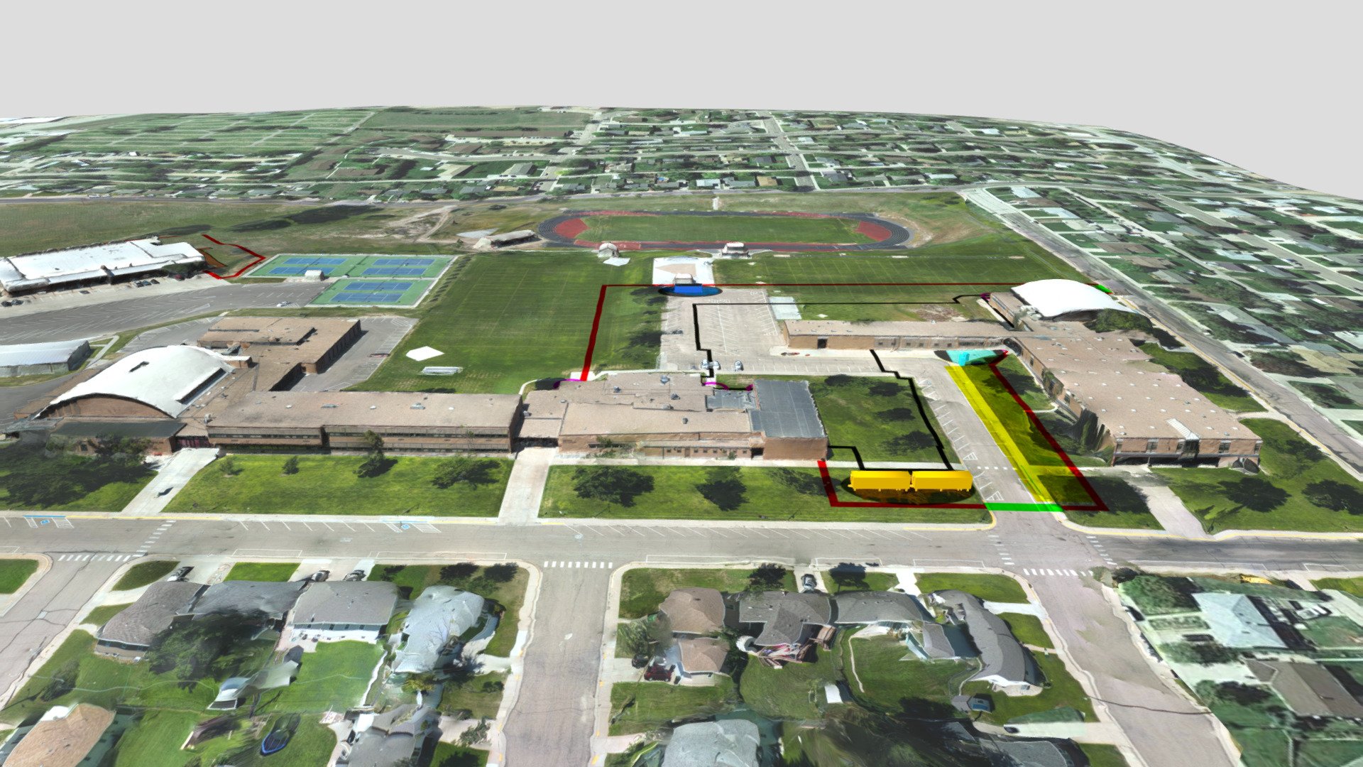 McCook Jr & High School Site - 3D model by Jacob Limon (@JacobLimon ...
