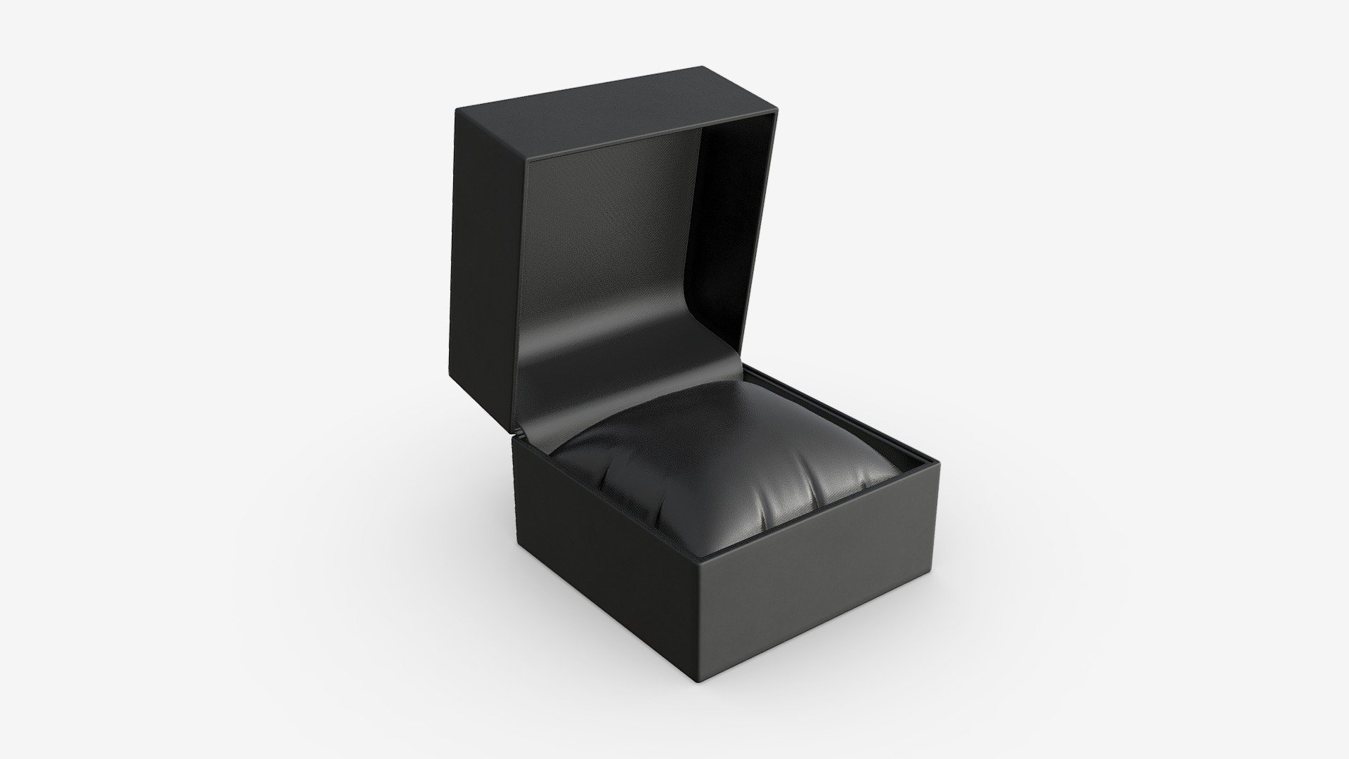 Wristwatch Box with Pillow - Buy Royalty Free 3D model by HQ3DMOD ...