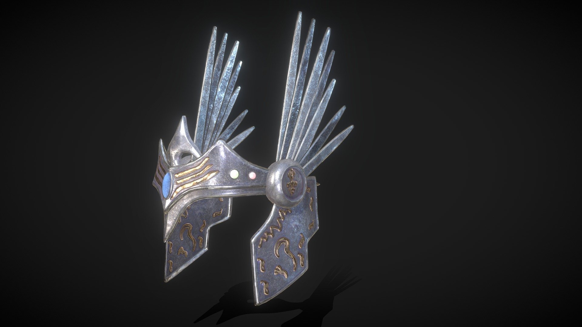 Winged Circlet Crown - 3D model by paburoviii [976c307] - Sketchfab