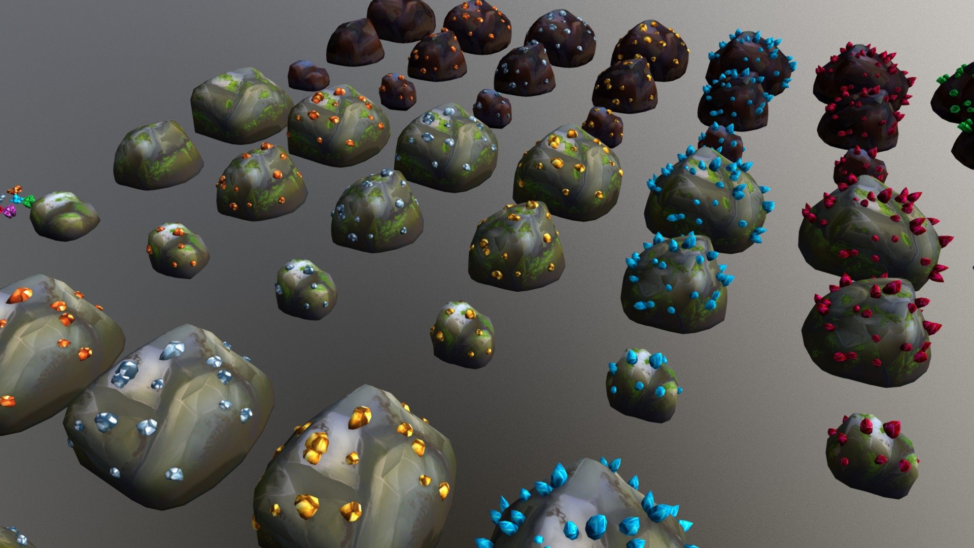 Ore Assets - 3D model by Red Bird Games (@RedBirdGames) [976cd55 ...