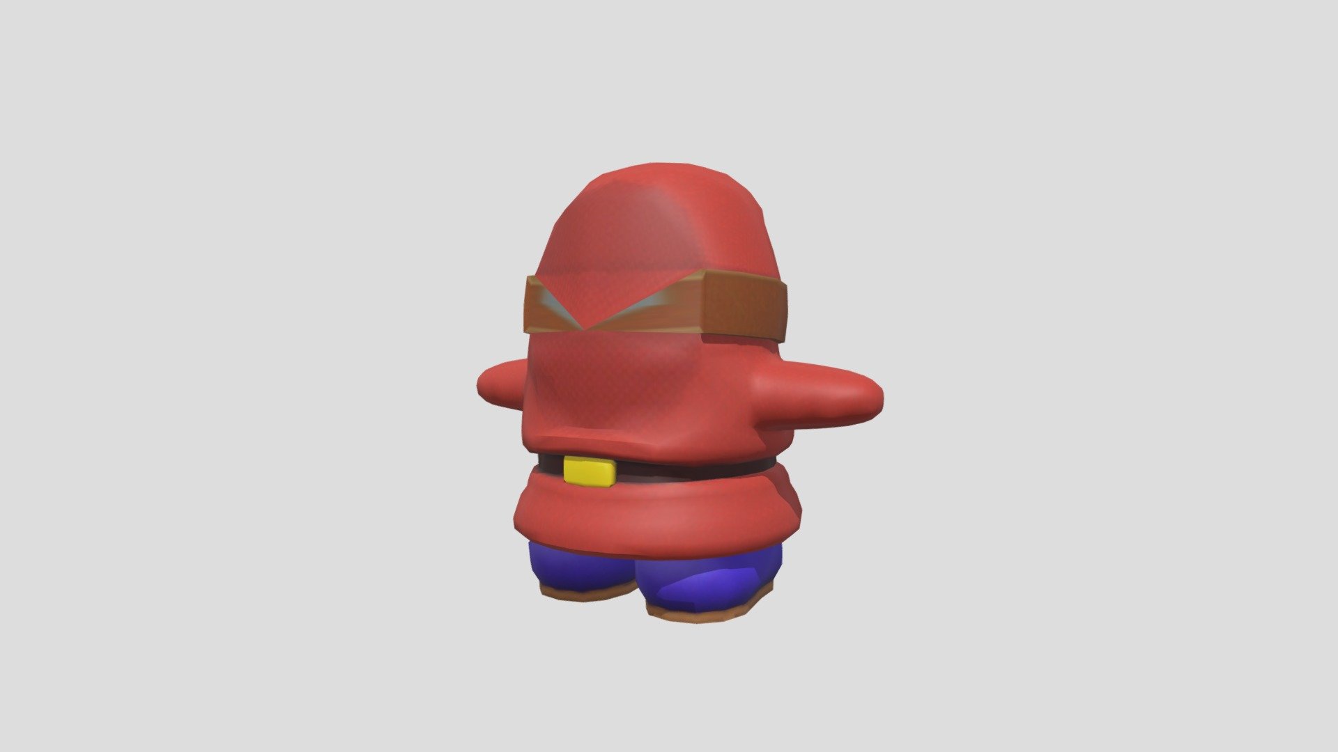 Shy Guy Maskless - Download Free 3D model by ...