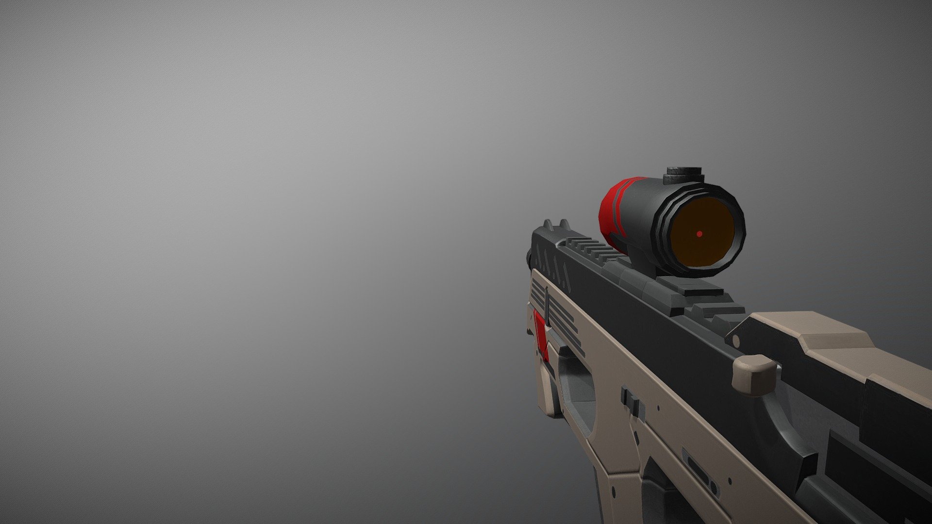 Sub-machine gun - 3D model by GabrielLaForge [976dd5a] - Sketchfab