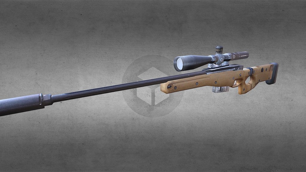 L115A3 - 3D model by sertilou [976e751] - Sketchfab