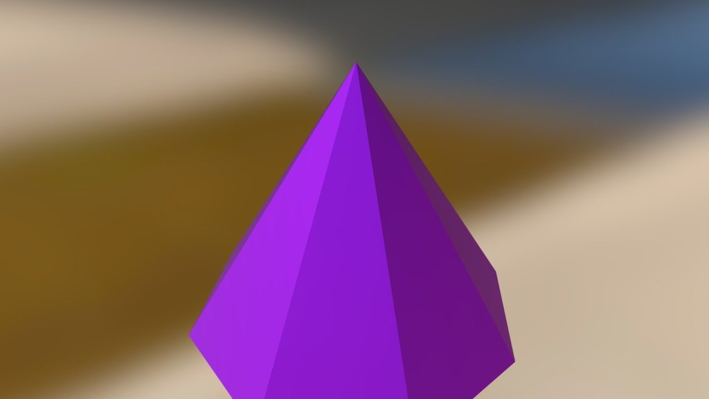 Piramide Octogonal - 3D model by pelandintecno [977103b] - Sketchfab