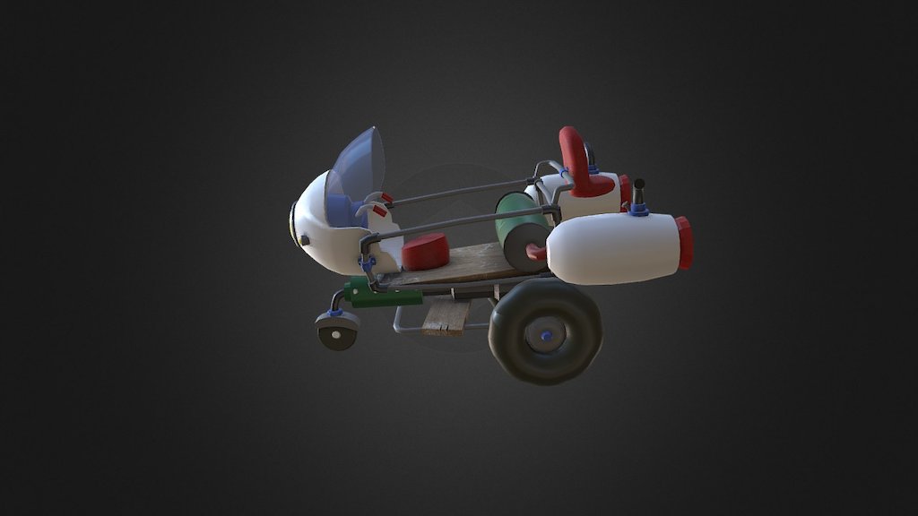 K.N.D - Cartcycle - 3D model by Pepepin [9771637] - Sketchfab