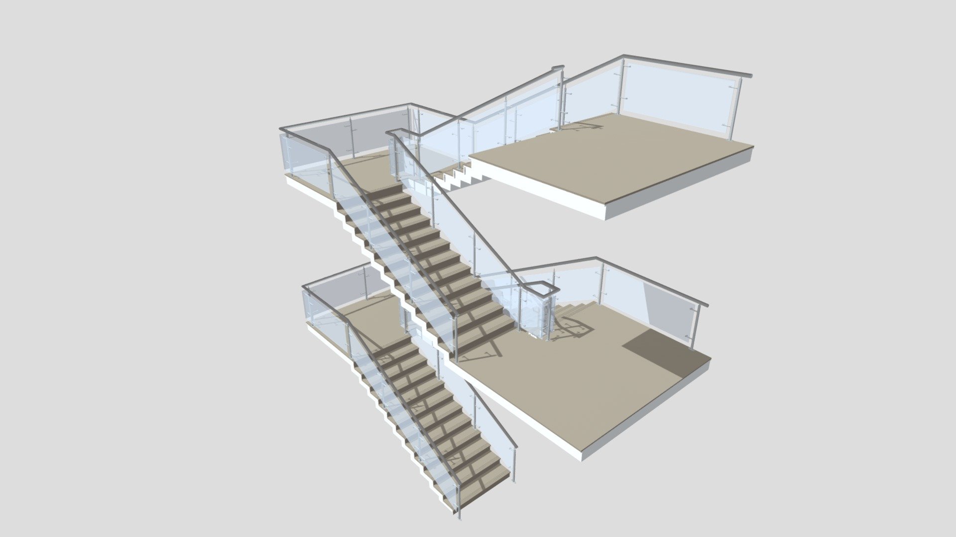 CG T_STAIR - 3D model by ahmed_mumtaz [9772594] - Sketchfab