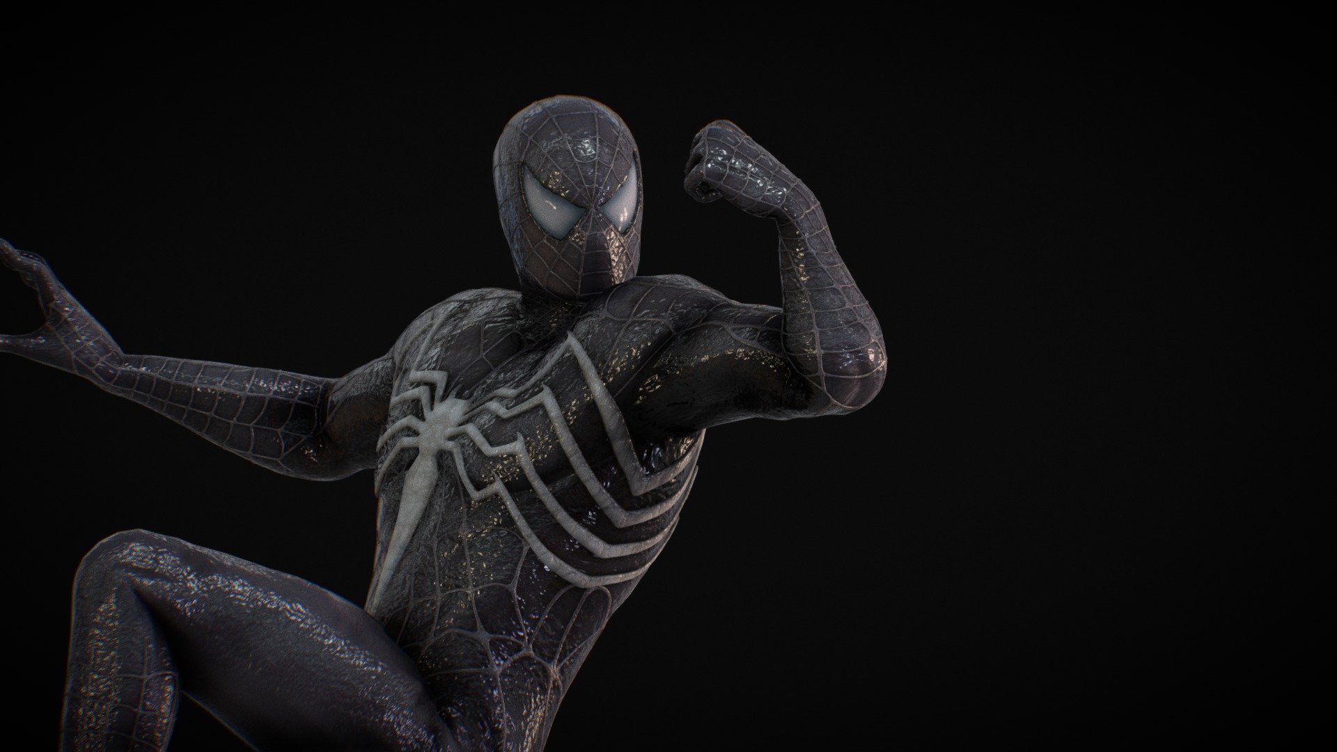Spider-man Concept Raimi Surge Symbiote Suit - 3D model by REZA ...