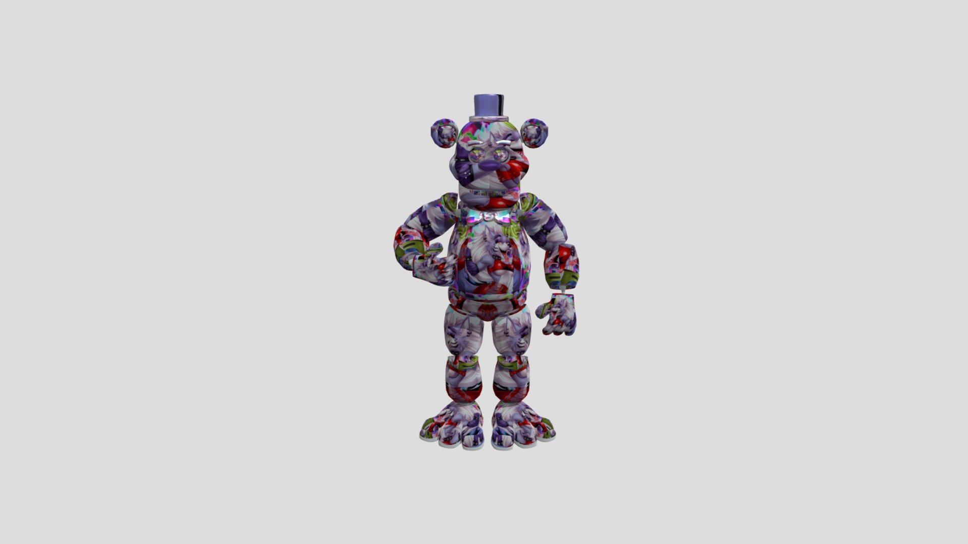 freddy-fazbear (1) - 3D model by grammy1949 [977497c] - Sketchfab