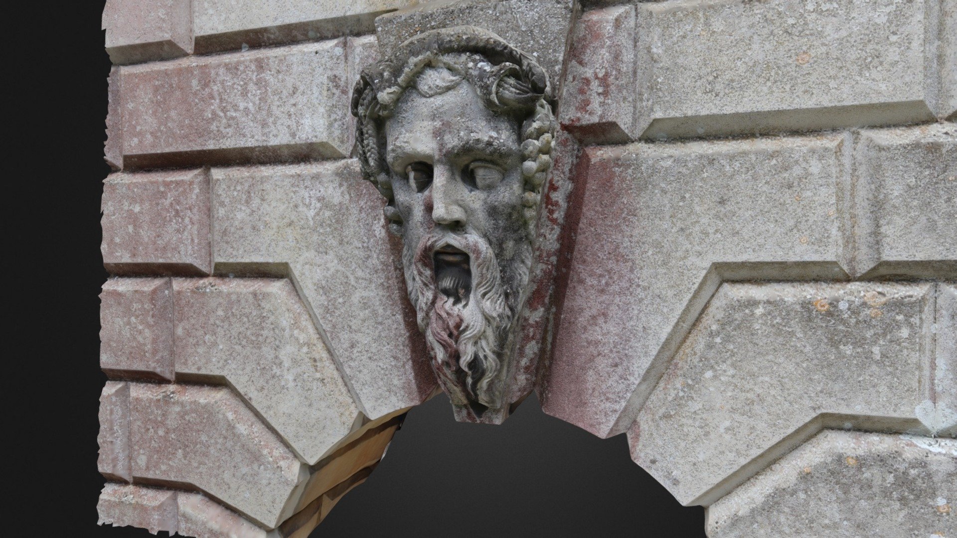 Face in the wall - 3D model by Exeter Digital Humanities ...