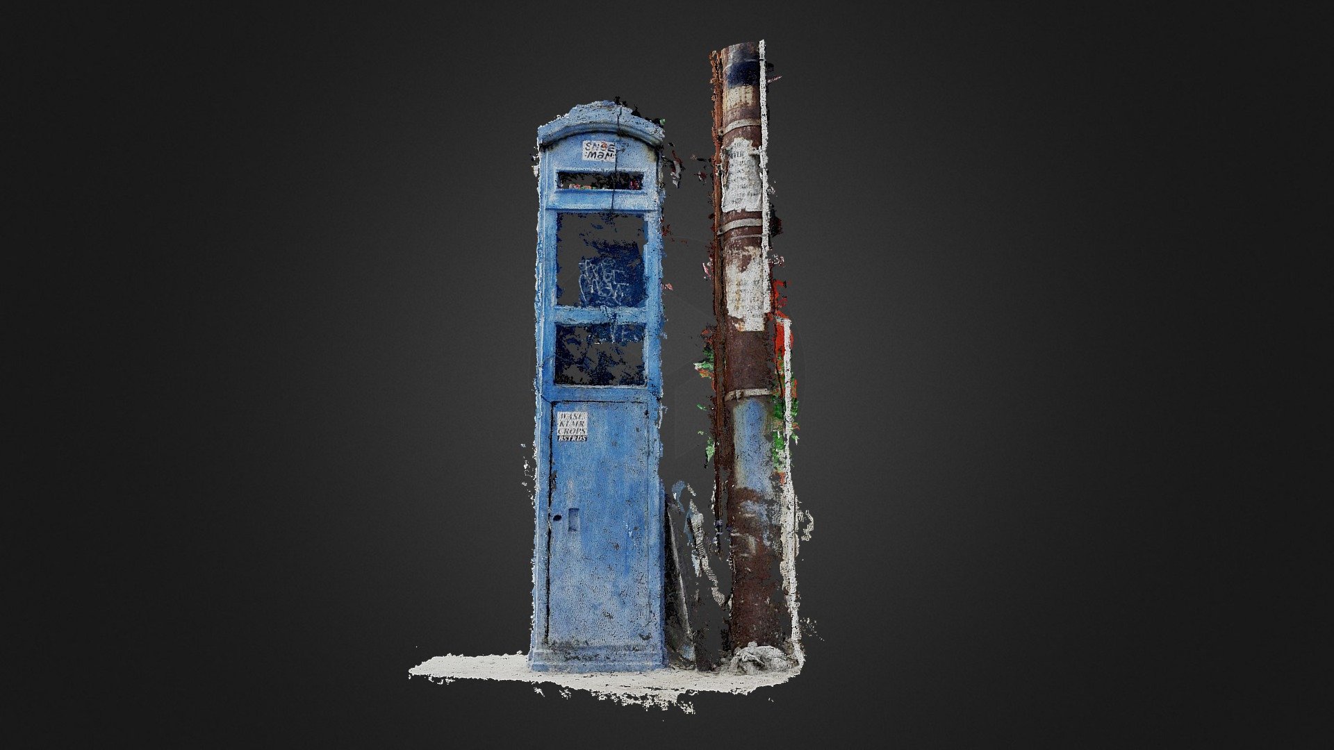 Ariapita Avenue and Ana Street Police Booth - Download Free 3D model by ...