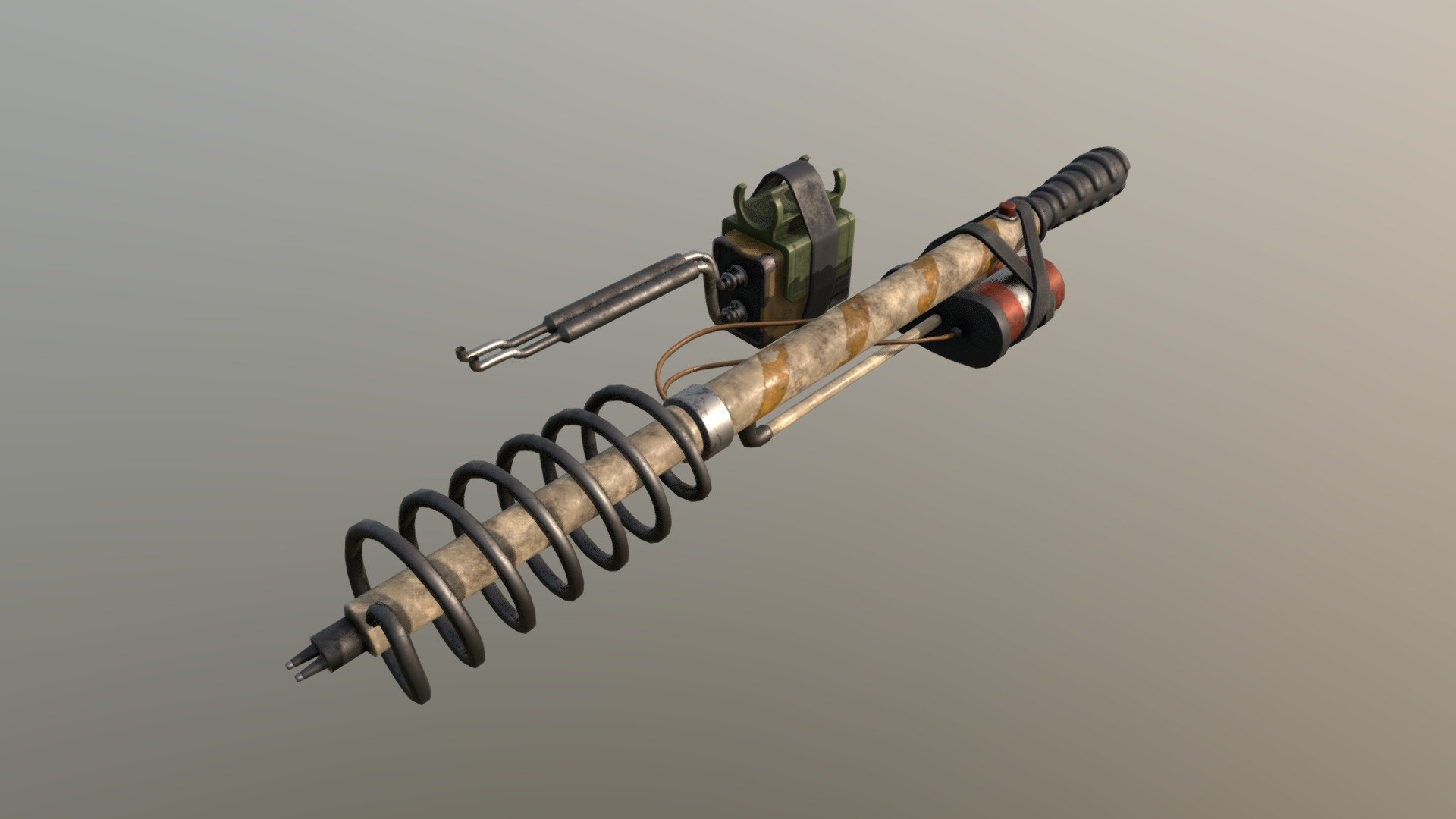 Fallout Cattle Prod - 3D model by RyceKaeks [9778b29] - Sketchfab