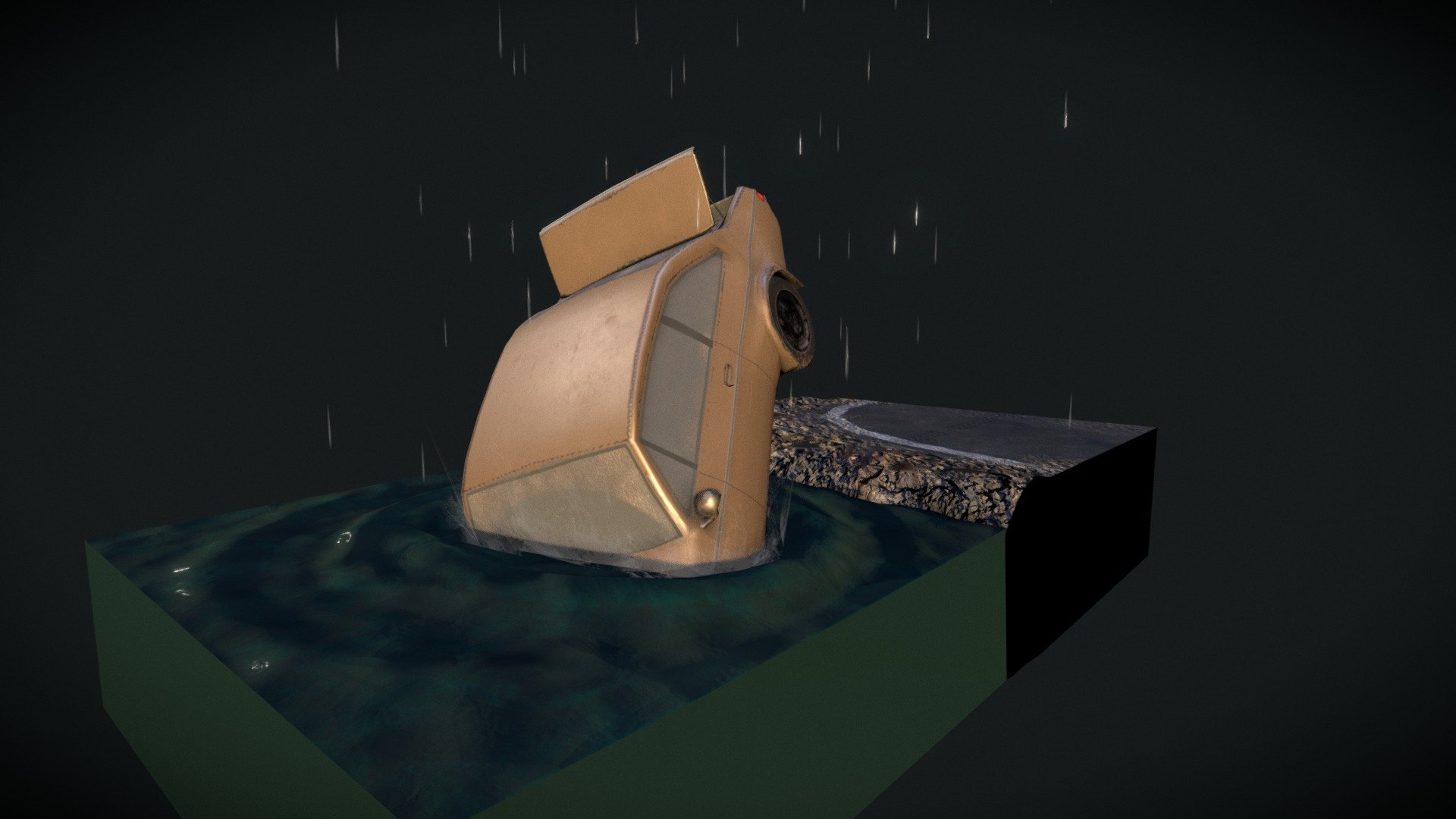 Car Crash - 3D model by djanco dewus (@djancool) [9778dfa] - Sketchfab