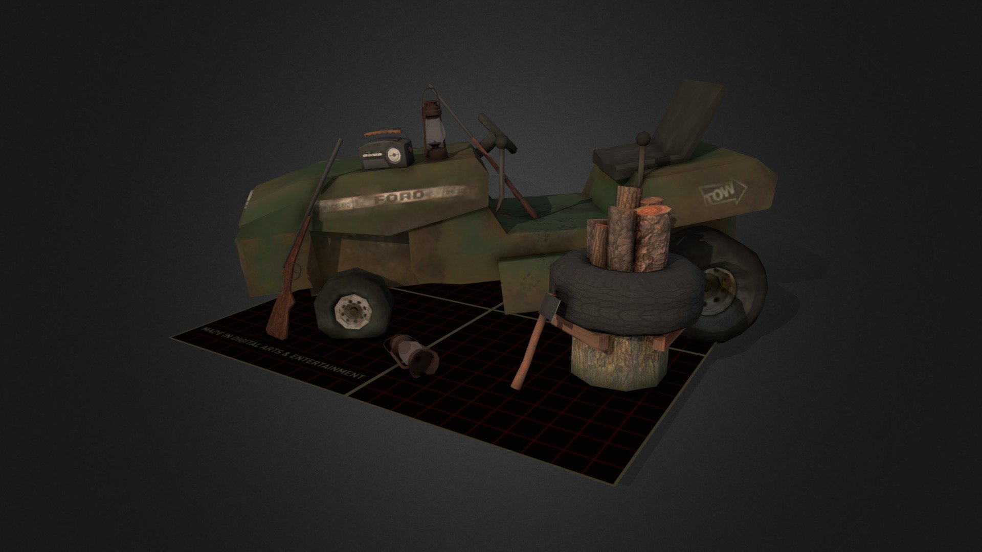 5_PROPS_Forest_Loner - Download Free 3D model by GurungHemant [9779484 ...