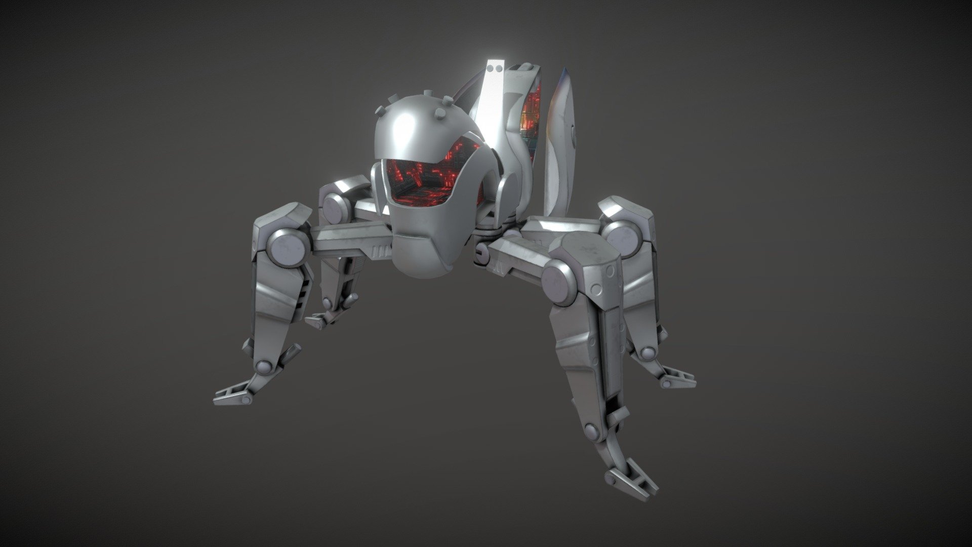 Mech-Spider Cinematic Version - 3D model by maimo [977991f] - Sketchfab