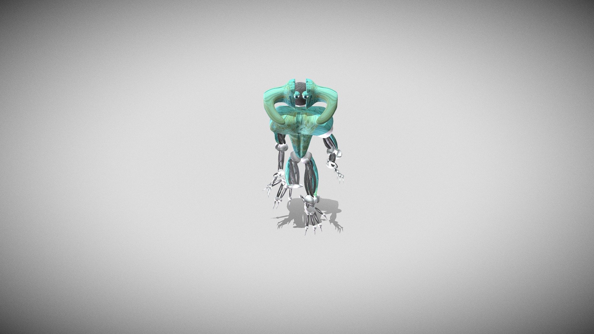 flipping robot - 3D model by Jam_travers [977afa4] - Sketchfab